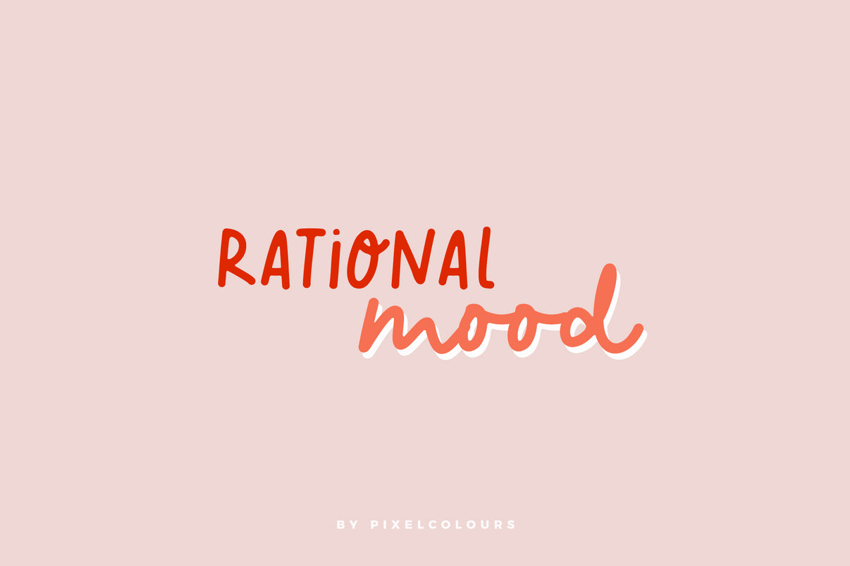 Rational Mood Quirky Script Font – pixelcolours
